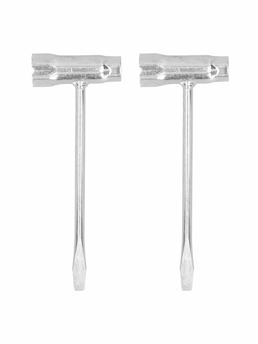 Комбинированная головка для бензопилы Т-образной формы, состоящая из 2 частей, набор садовых инструментов 13 x 19 мм, многофункциональный торцовый гаечный ключ для облегчения обслуживания цепи