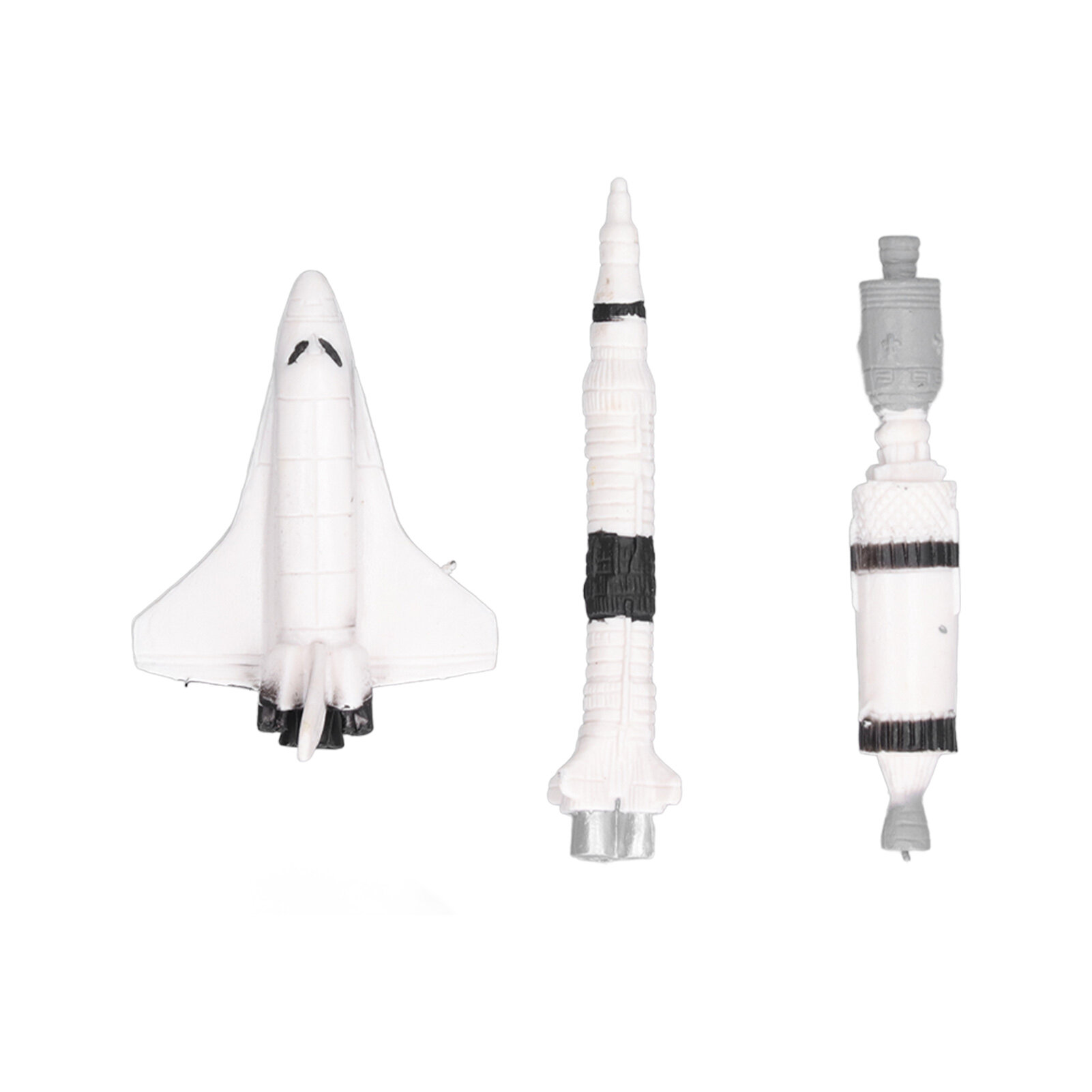 19 шт. Космические модели игрушек, аэрокосмический самолет, спутник, луноход, астронавт, 9 планет, космические модели, набор для детей