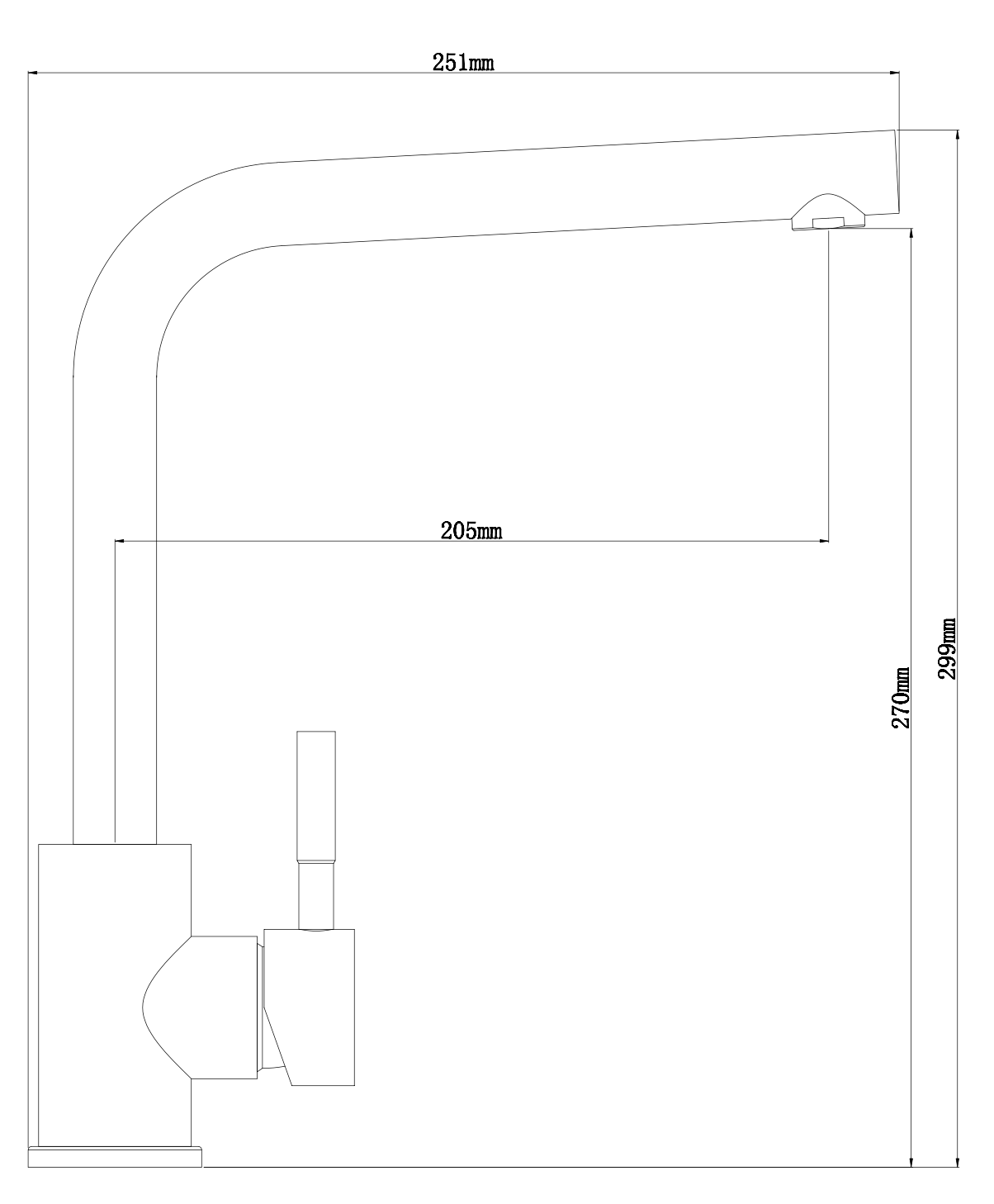 Смеситель для кухни Dr.Gans Лира DG 319.08Н.1123.411 графит