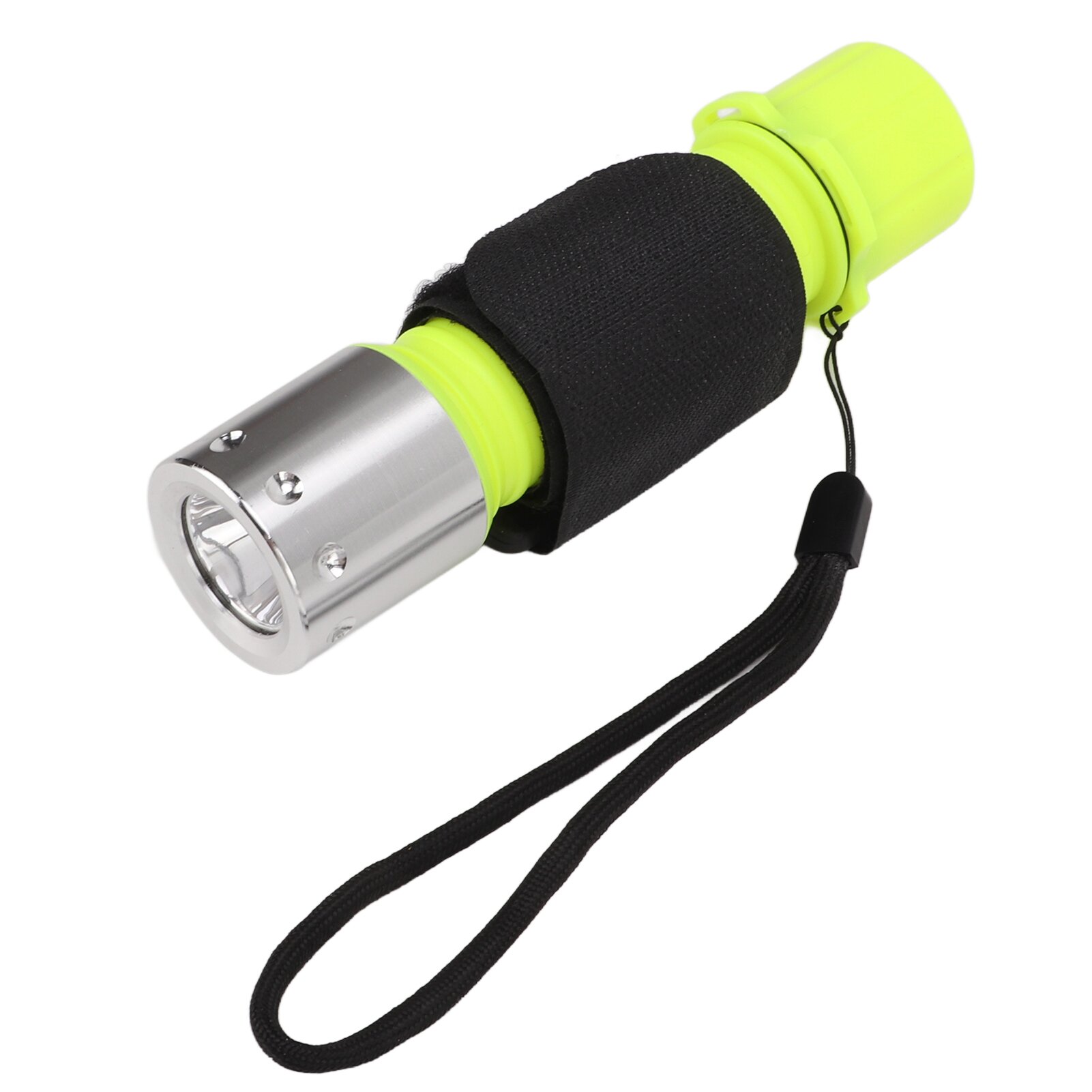 Подводный фонарь LED IPX8, прочный, из алюминиевого сплава, портативный, легкий, с широким спектром применения.