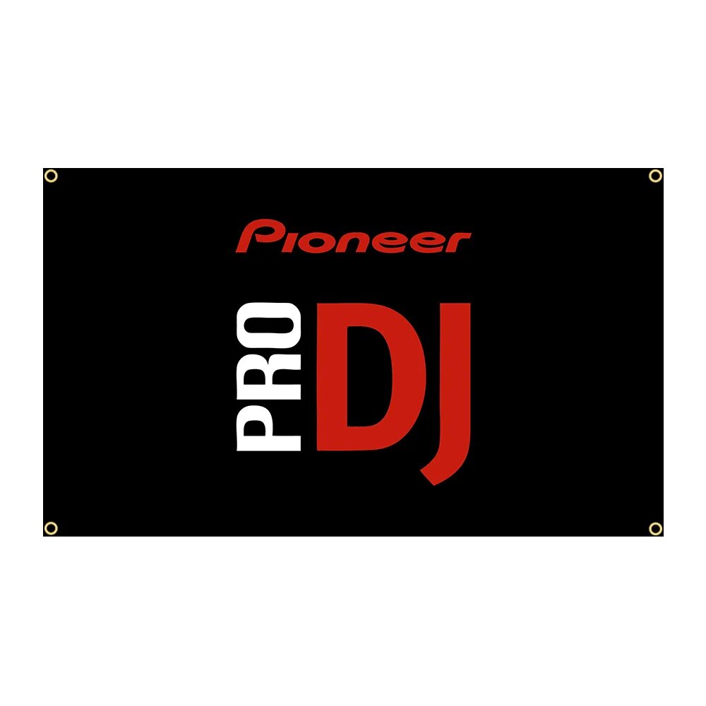 Pioneer DJ Pro флаг 90x150 см, 4 отверстия