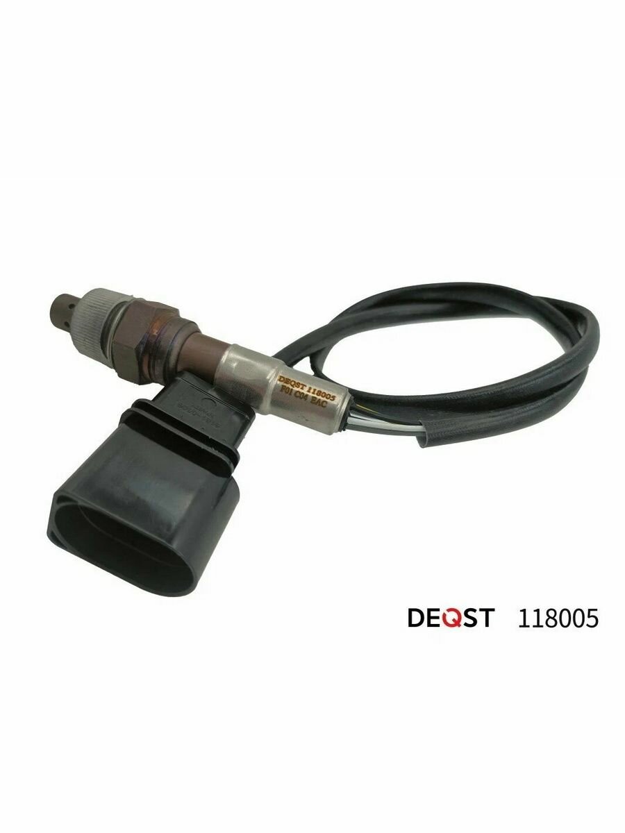 Датчик кислорода (лямбда-зонд) Deqst 118005 для AUDI A3, SEAT Altea, SKODA Octavia, Volkswagen Golf