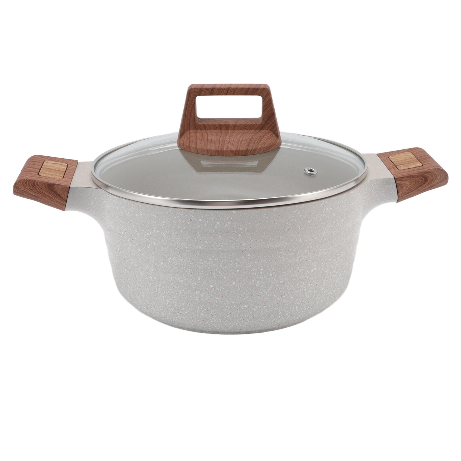 Кастрюля для супа 24 см с двойными ручками и крышкой