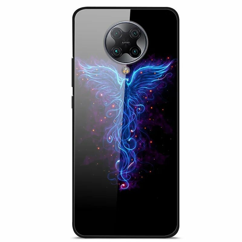 Для Xiaomi Poco F2 Pro Чехол Poco M3 Pro Жесткий чехол из закаленного стекла для Xiaomi Poco M3 Pro 5G Fundas Роскошный чехол Space Capa 30, For Poco F2 Pro