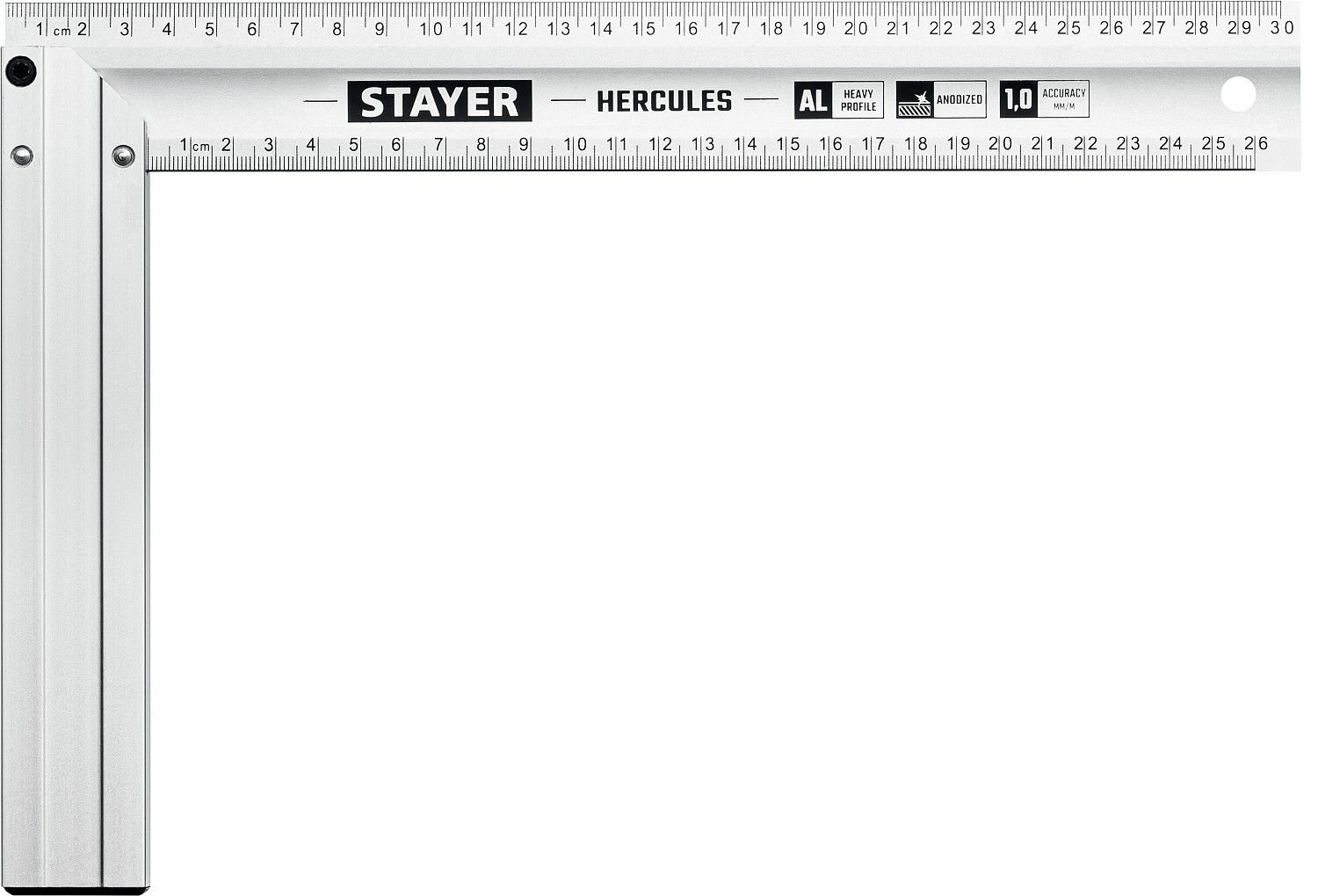 Жесткий столярный угольник STAYER, 300 мм, Professional 3432-30