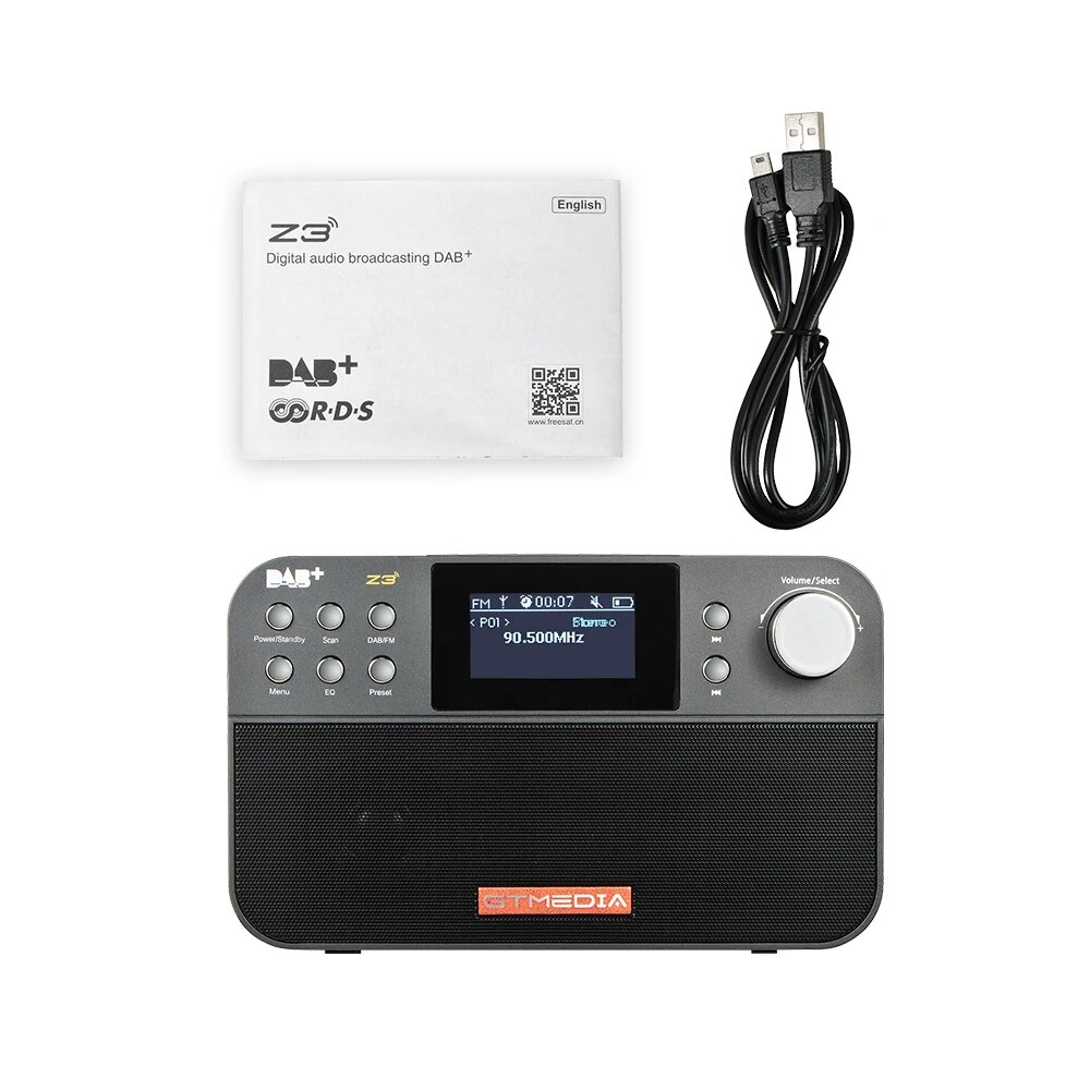 Портативное радио GTmedia Z3B DAB FM