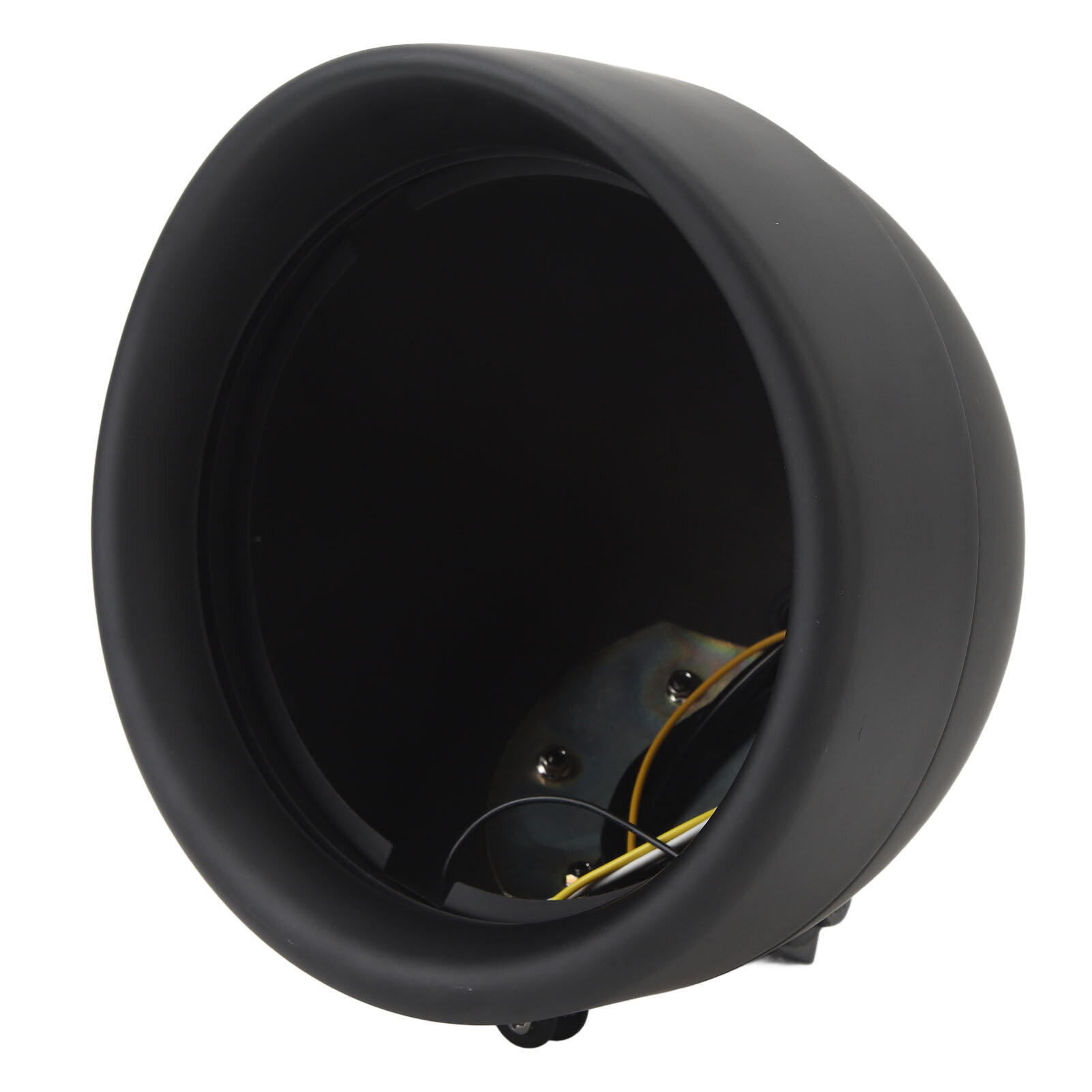 Корпус фары для мотоцикла 67789 91, совместимый с 7-дюймовыми галогенными и LED-лампами, алюминиевый сплав, черный