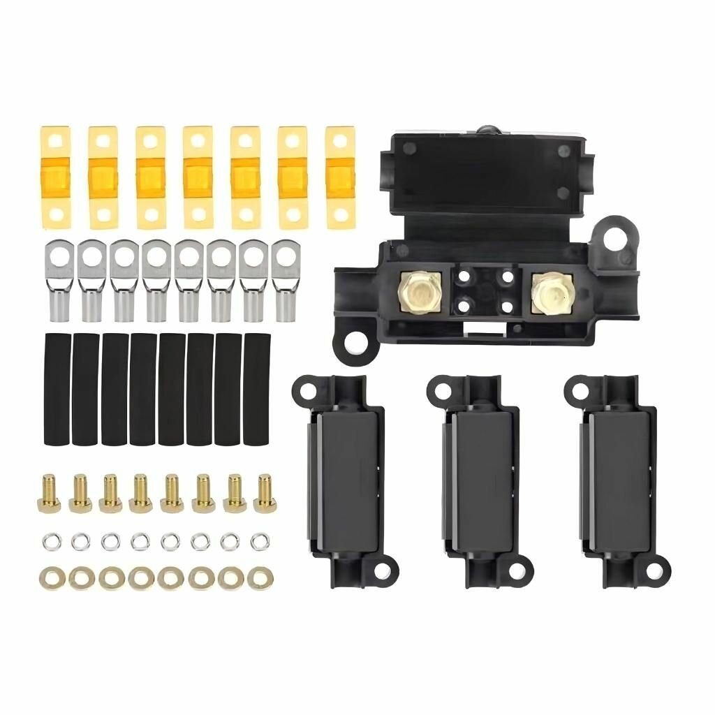 Предохранители 40А для высокого тока с держателем и кронштейном, подходят для мотоциклов, грузовиков и тяжелой техники