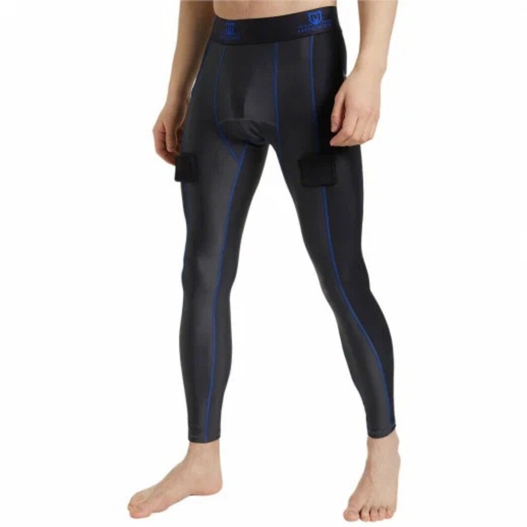 Брюки с раковиной Mad Guy Basic Compression SR черные/серые (M)