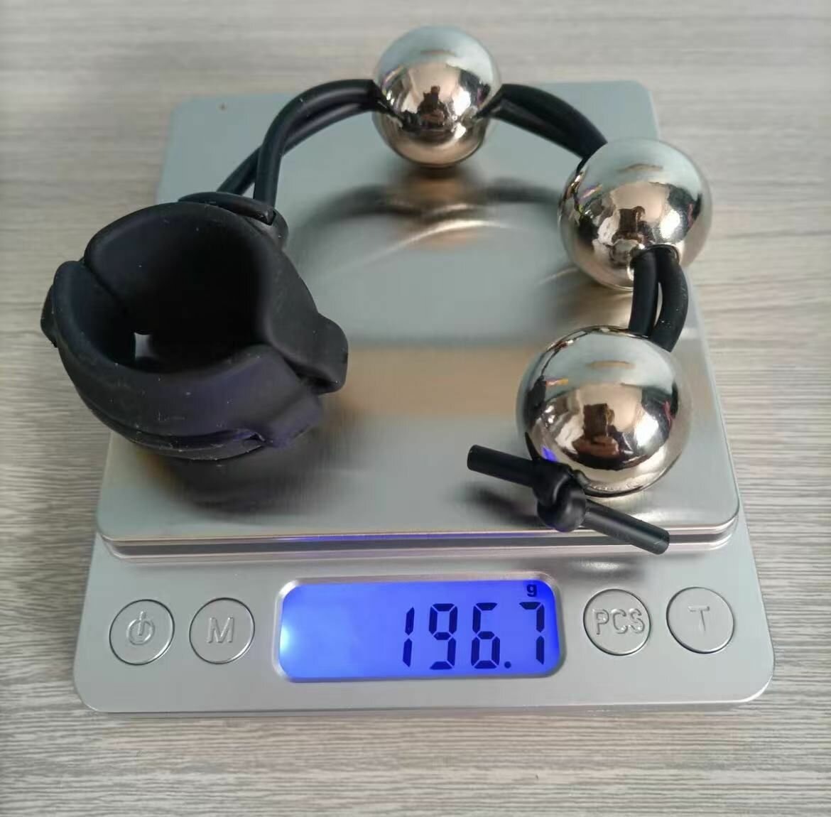 Металлический тренажер для увеличения полового члена с помощью RingJT