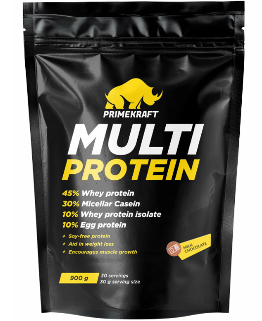 Казеин мицеллярный Prime Kraft 900 г Молочный шоколад
