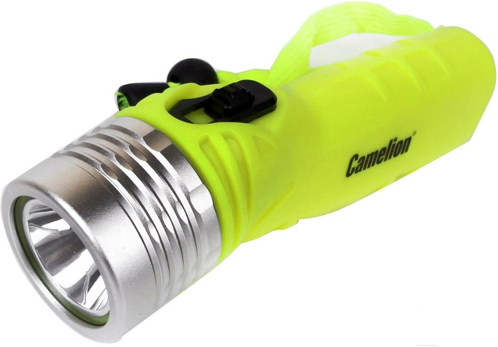 Фонарь ручной LED51534 (желт, LED 3W SEOUL глуб 30м)