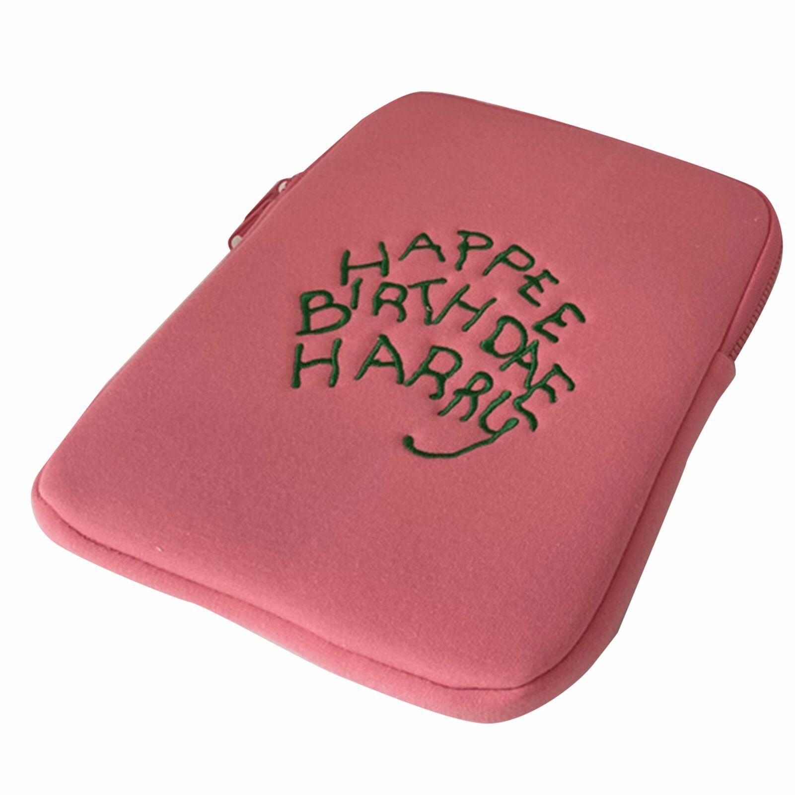 Чехол для планшета 13-14": розовый, с карманом