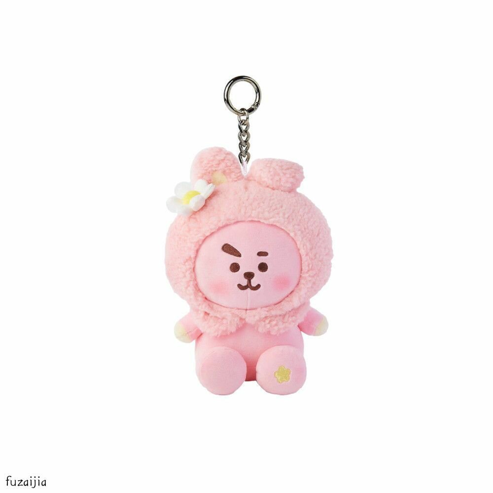 Плюшевая кукла-брелок BTS BT21 Spring Day Series Мягкая игрушка