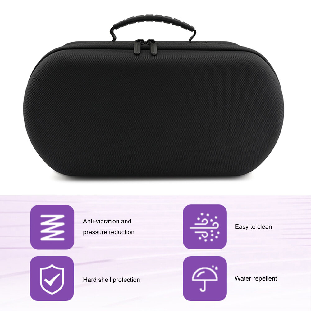 Чехол для фена Dyson Supersonic HD17/18, черный, компактный, для путешествий, 390*210*120 мм