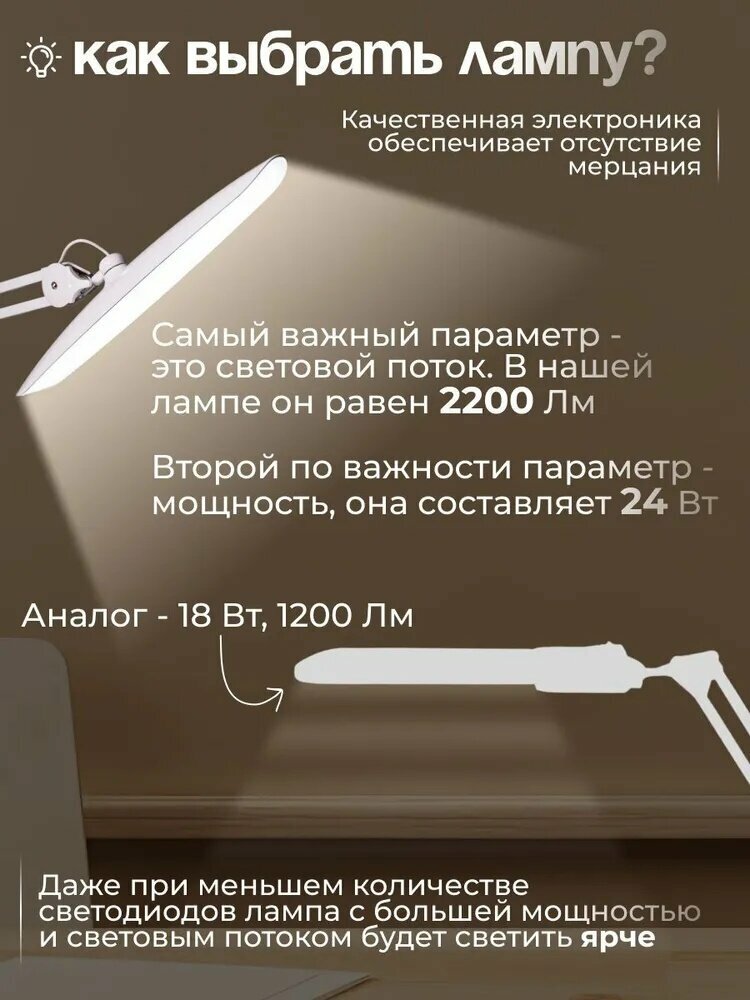 Лампа настольная — фото 1