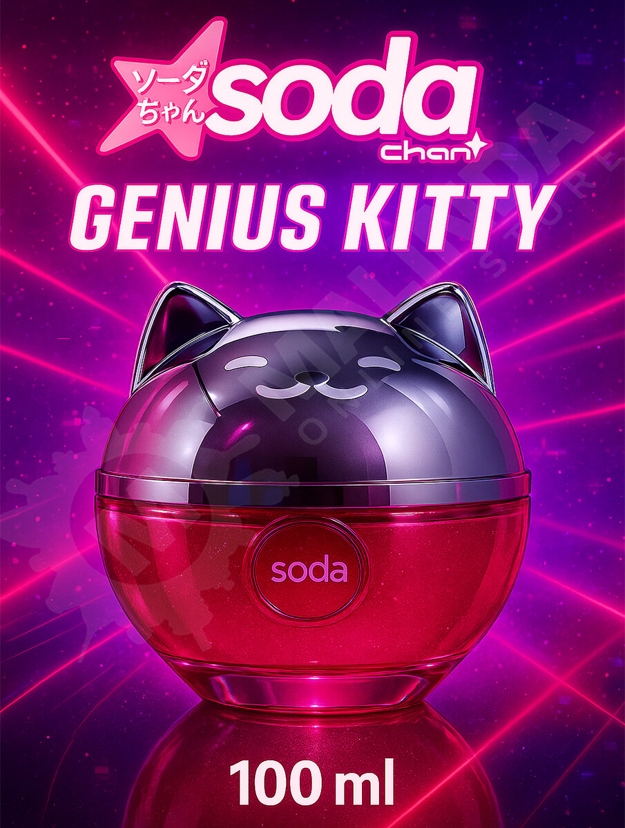SODA CHAN Genius Kitty парфюмерная вода женская флакон 100 мл