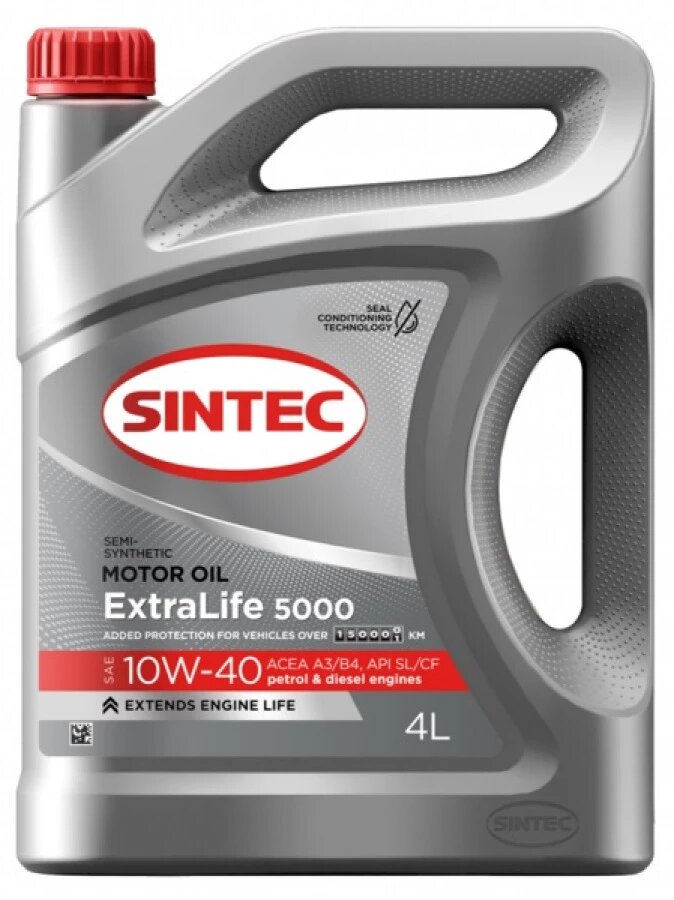 Sintec SINTEC ExtraLife 5000 10W-40 A3/B4, 4L