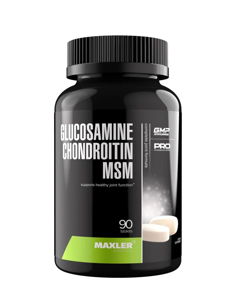 Maxler Glucosamine Chondroitin MSM 90 tab / Макслер Глюкозамин Хондроитин МСМ 90 таб
