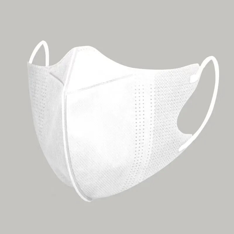 3D маска для лица, белая, 100 шт