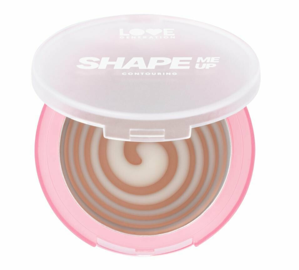 Контуринг Love Generation кремовый для лица Creamy Contouring Shape Me Up, тон 01, 2,7 гр