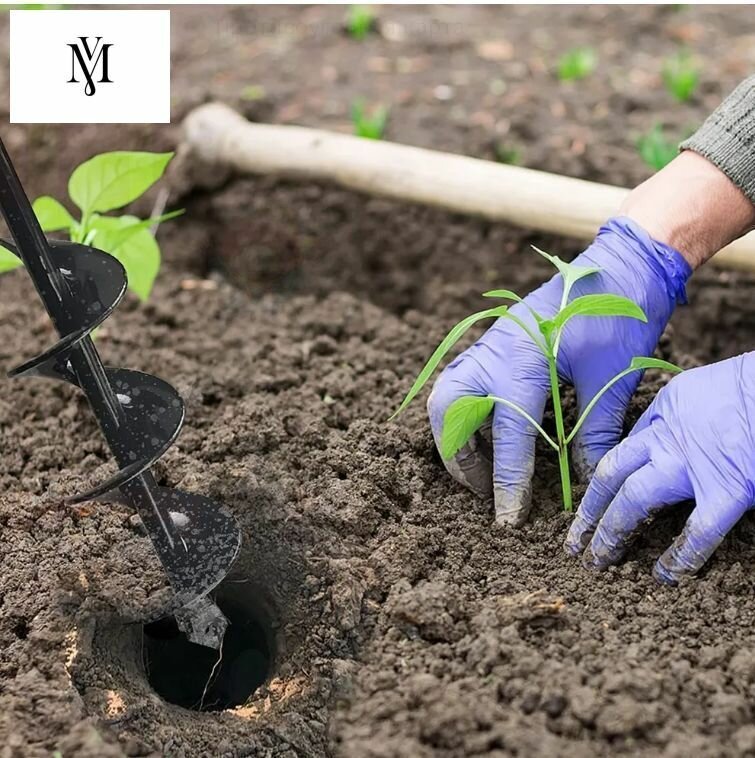 Бур садовый ручной, Сталь 65Х13