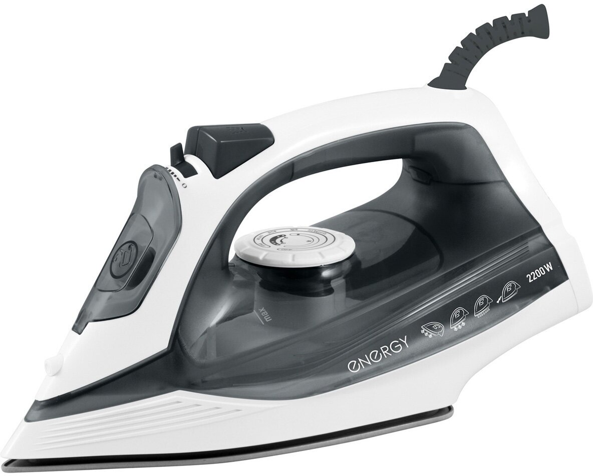 Утюг Energy EN-302 270073 черный/белый