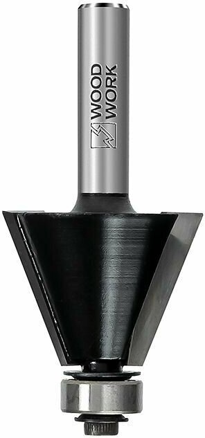 Фреза фасочная с подшипником угол45 D34.9 L65 S12 Woodwork 936.3545.12