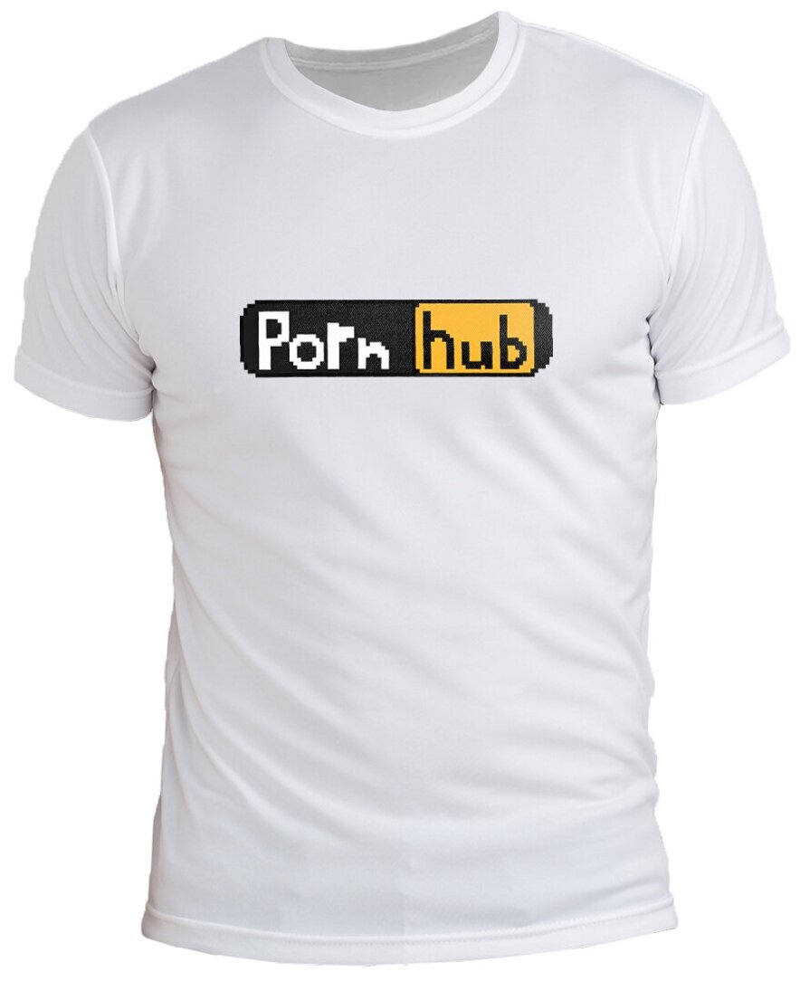 Футболка с принтом Порнхаб