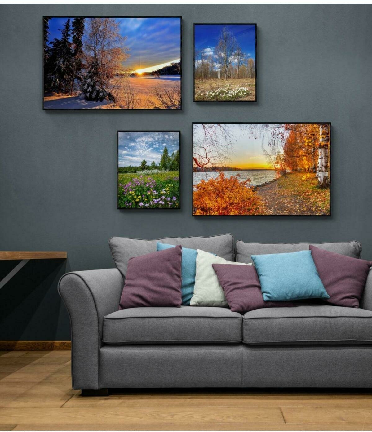 Набор постеров Времена года