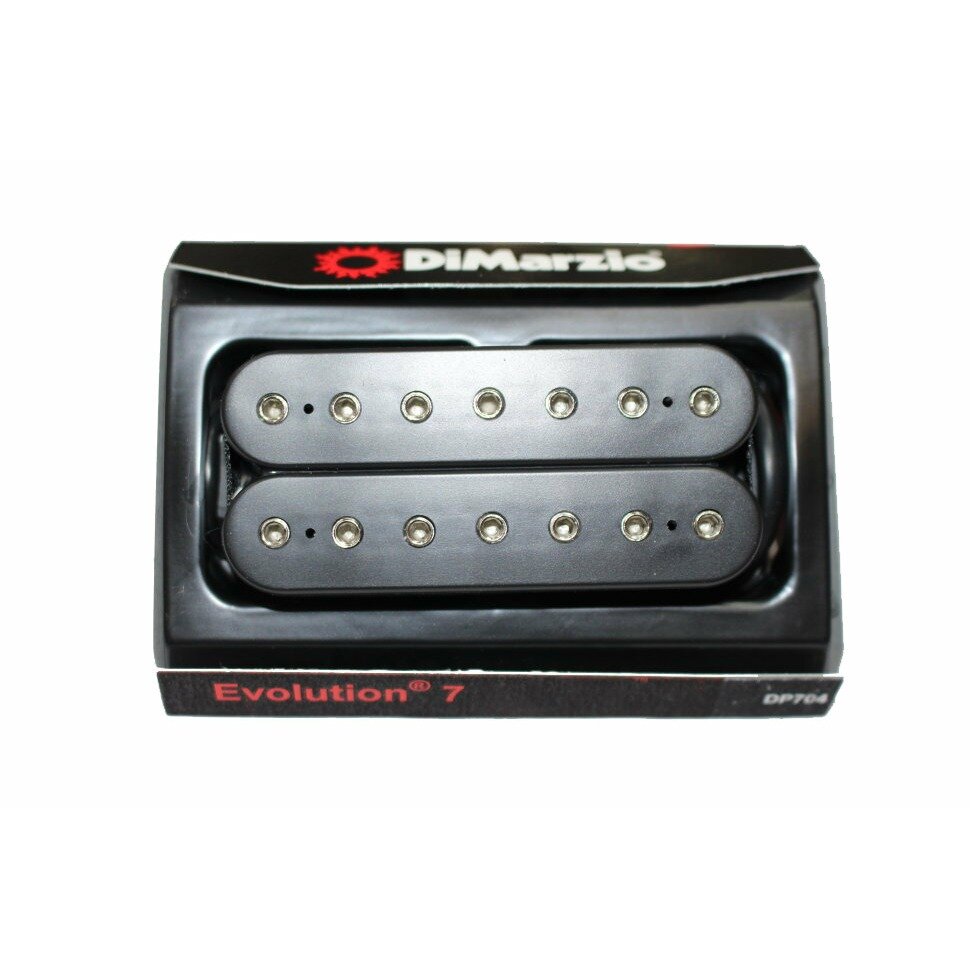 Звукосниматель Humbucker для электрогитары DiMarzio DP704BK Evolution 7 — фото 1