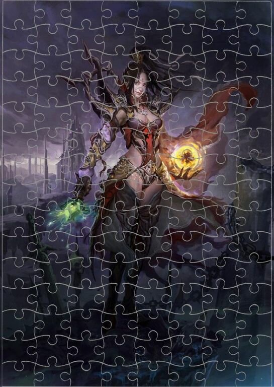 Пазл Diablo, Диабло №3, А4