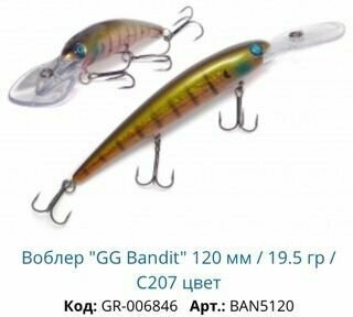 Воблер German GG Bandit