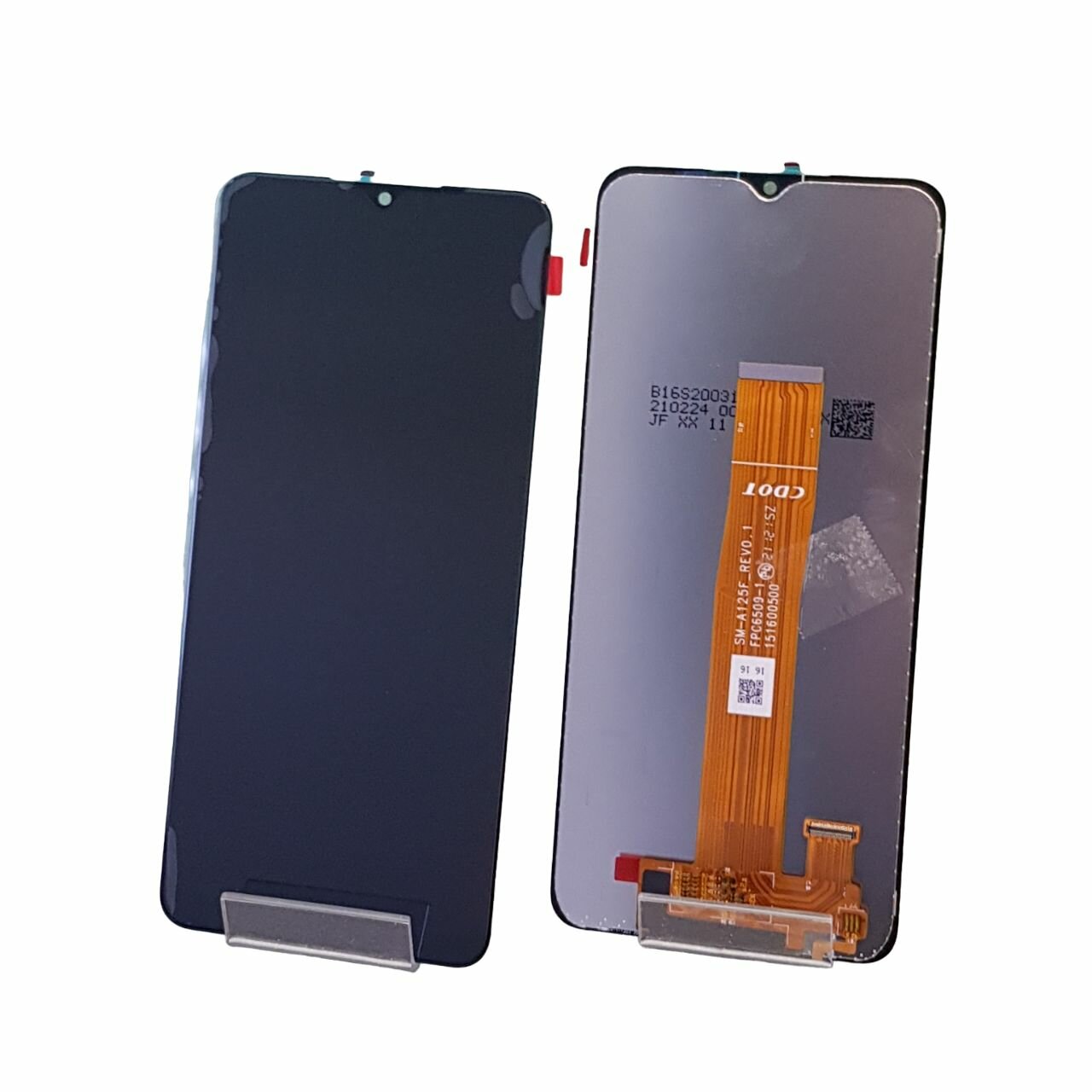 Дисплей Samsung Galaxy A12/SM A125F с сенсором черный OR (SP)