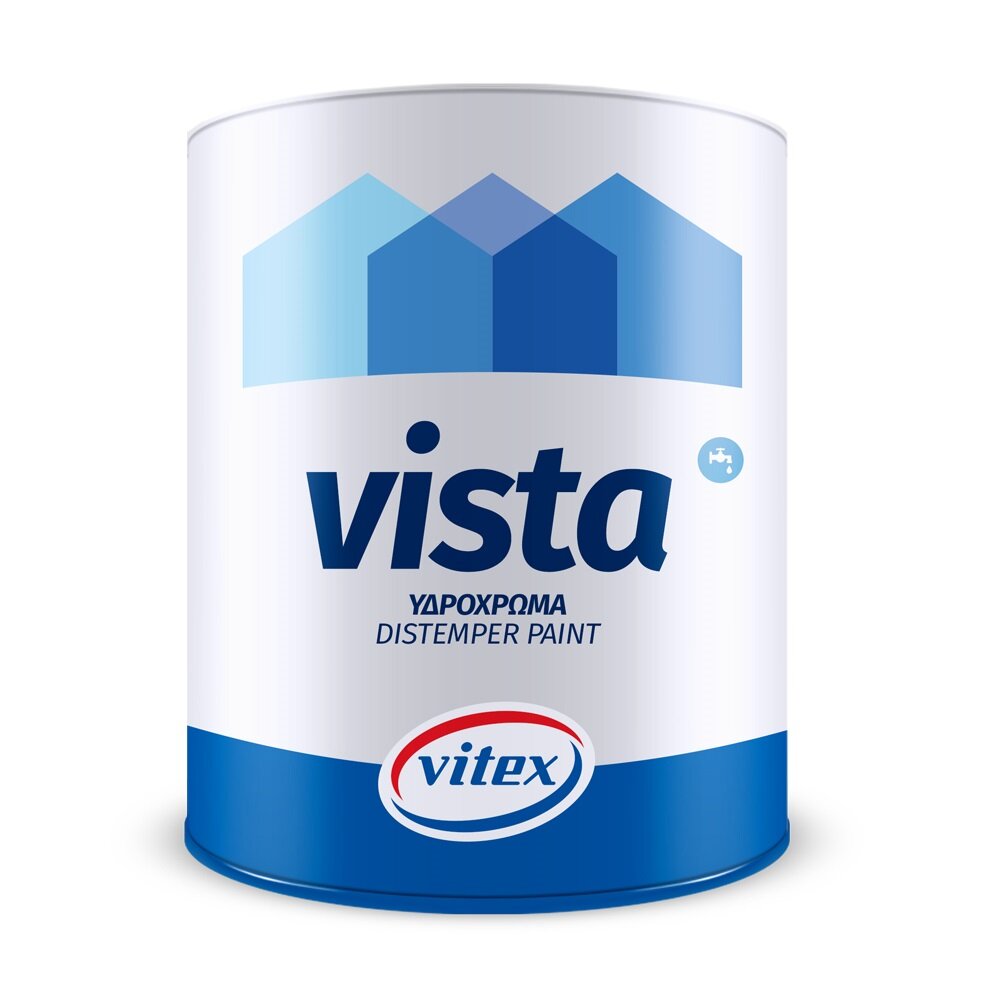 Vitex Vista Distemper / Витекс Виста Дистемпер Интерьерная краска на водной основе 9л