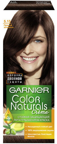 GARNIER краска для волос колор нэчралс №5.15 Пряный эспрессо