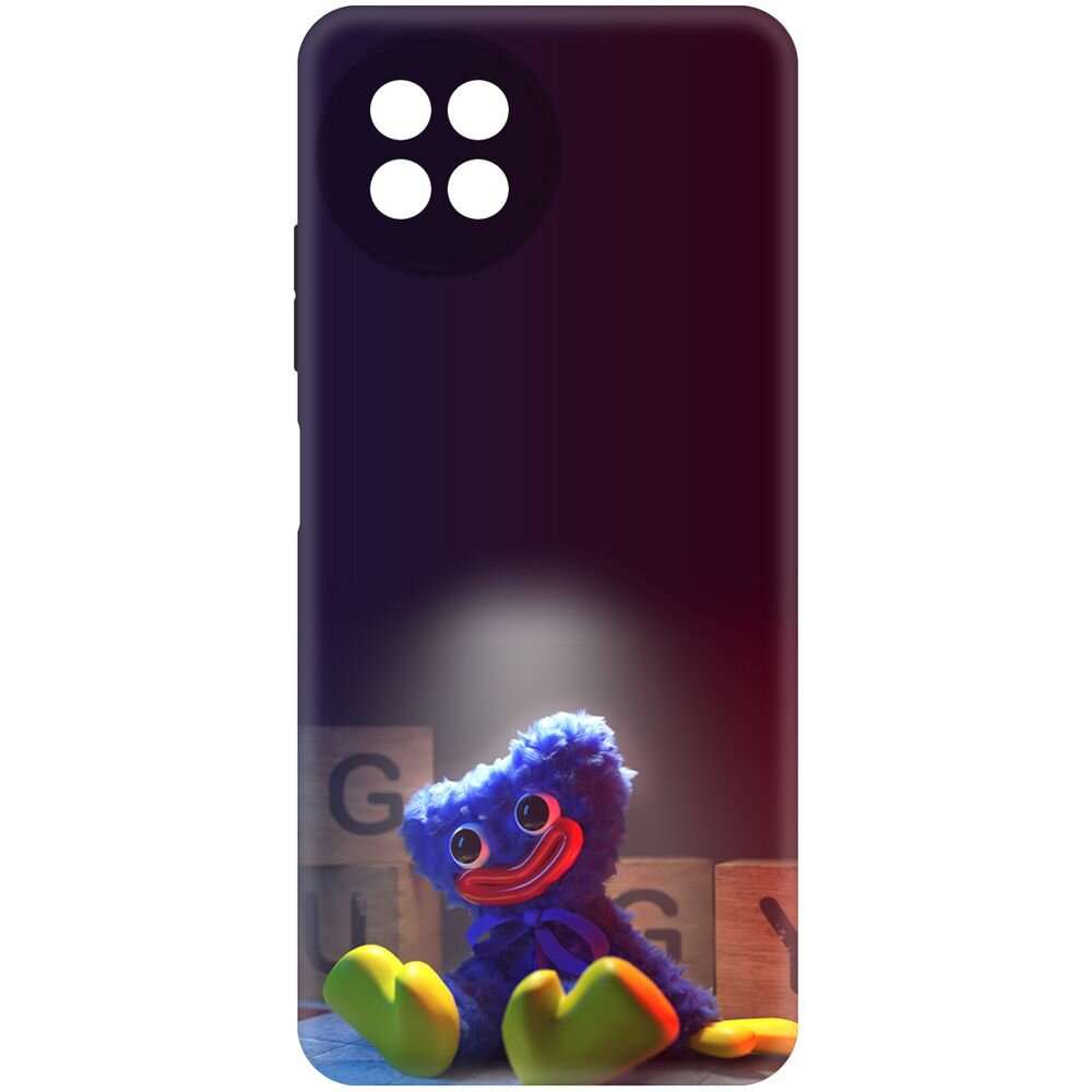 Чехол-накладка Krutoff Soft Case Хаги Ваги игрушка для ITEL S23 черный