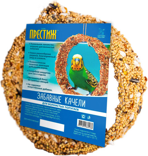 Престиж забавные качели лакомство для волнистых попугаев (1 шт)