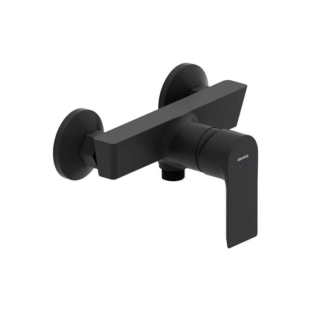 Смеситель для душа Damixa Origin Balance черный, инновационное PVD-покрытие, Дания