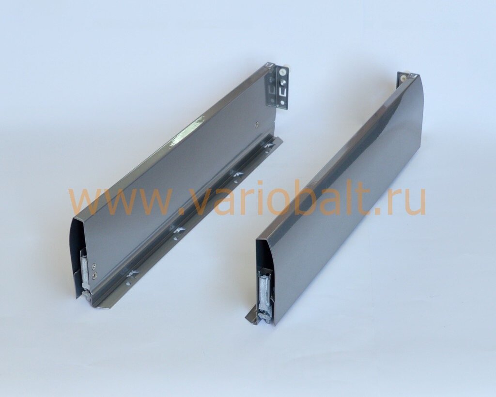 Боковины Nova Pro deluxe decor H122 NL 500/Set metallic( Серый металлик) VPE 1, Grass, Австрия