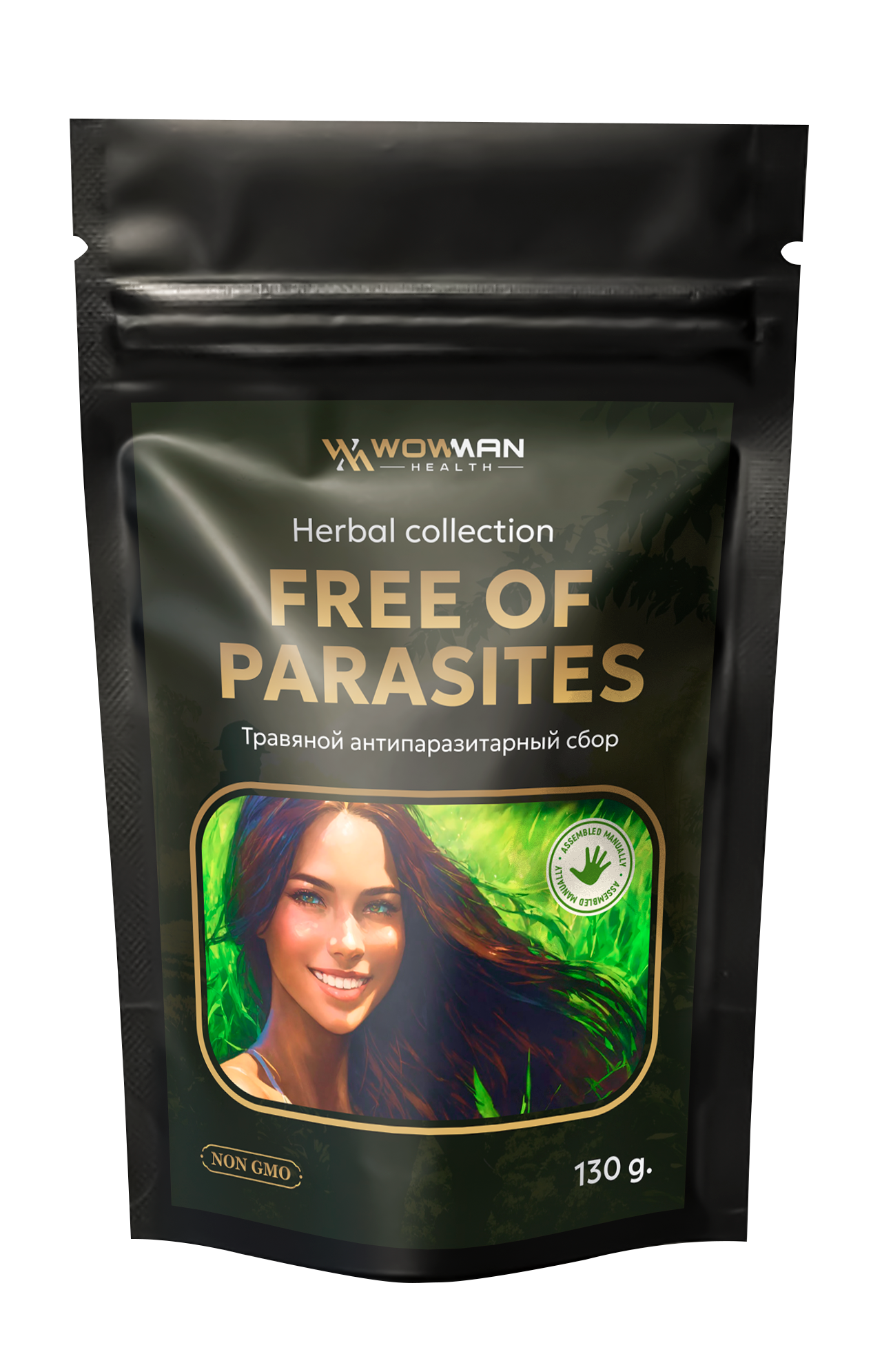 Антипаразитарный сбор Free of parasites 130 гр WowMan WMBEEAMAN1022