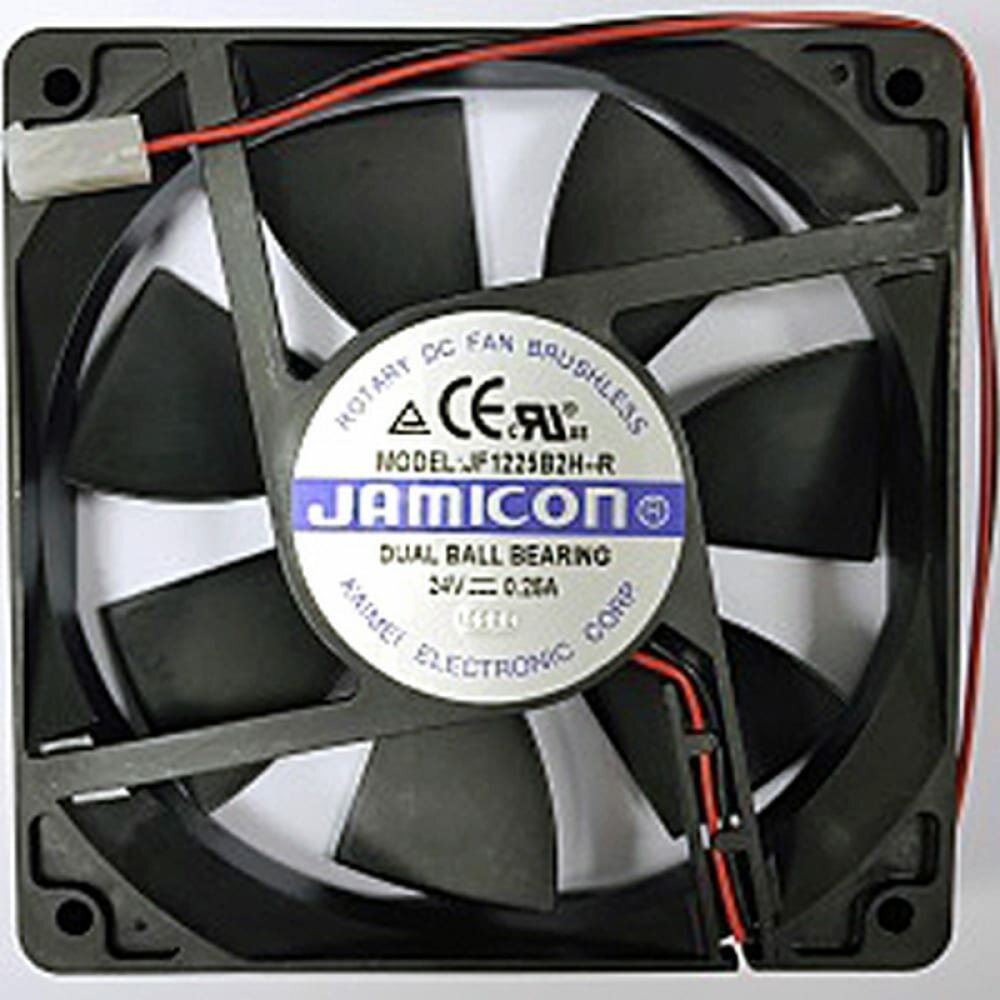 Вентилятор JAMICON JF1225B2H 120х120х25 24В с разъемом 2 конт. MOLEX 5239-2(PHU-2) С00034856