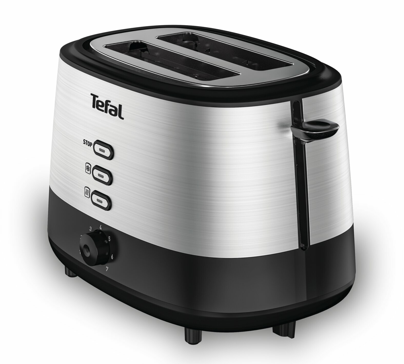 Тостер Tefal Grille Pain TT520D10, серебристый, 2 отделения, 7 режимов