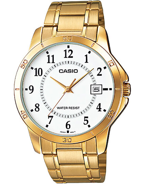 Наручные часы CASIO Collection, белый/золотой — фото 1
