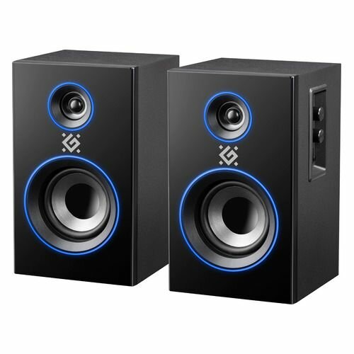 Колонки Bluetooth Defender Solar 20, 2.0, черный [65721]