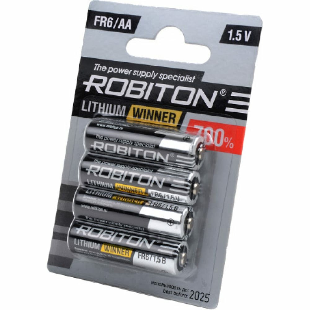 Батарейка Robiton WINNER R-FR6-BL4