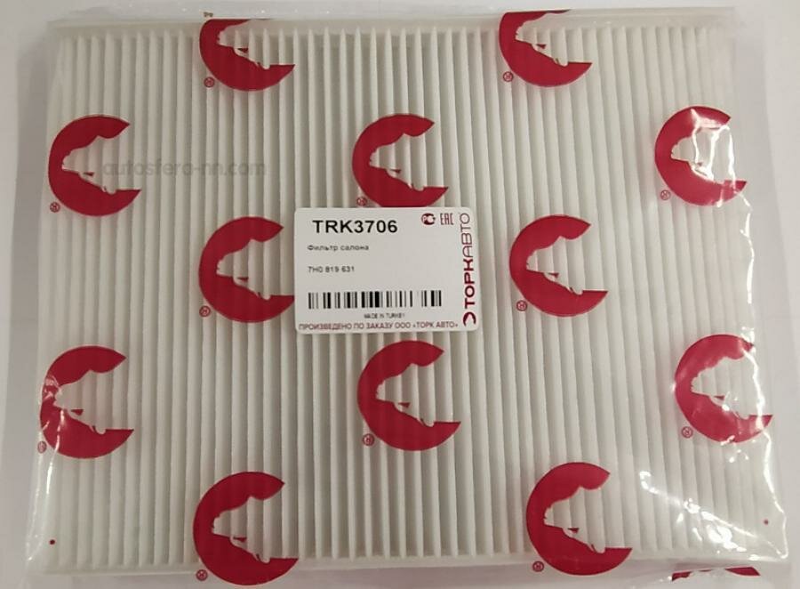 TORK TRK3706 Фильтр салона VW TOUAREG/MULTIVAN V
