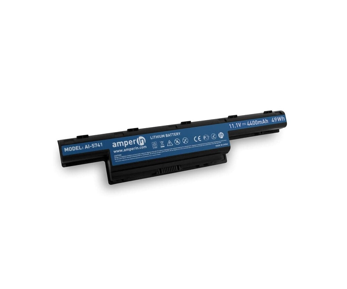 Аккумулятор для Acer 4551G 4741 5253 5333 5551 (10.8V 4400mAh) Amperin p/n: AS10D31 AS10D51 AS10D71