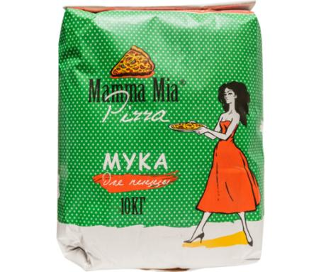 Мука Mamma Mia Pizza пшеничная хлебопекарная высший сорт для пиццы 10 кг