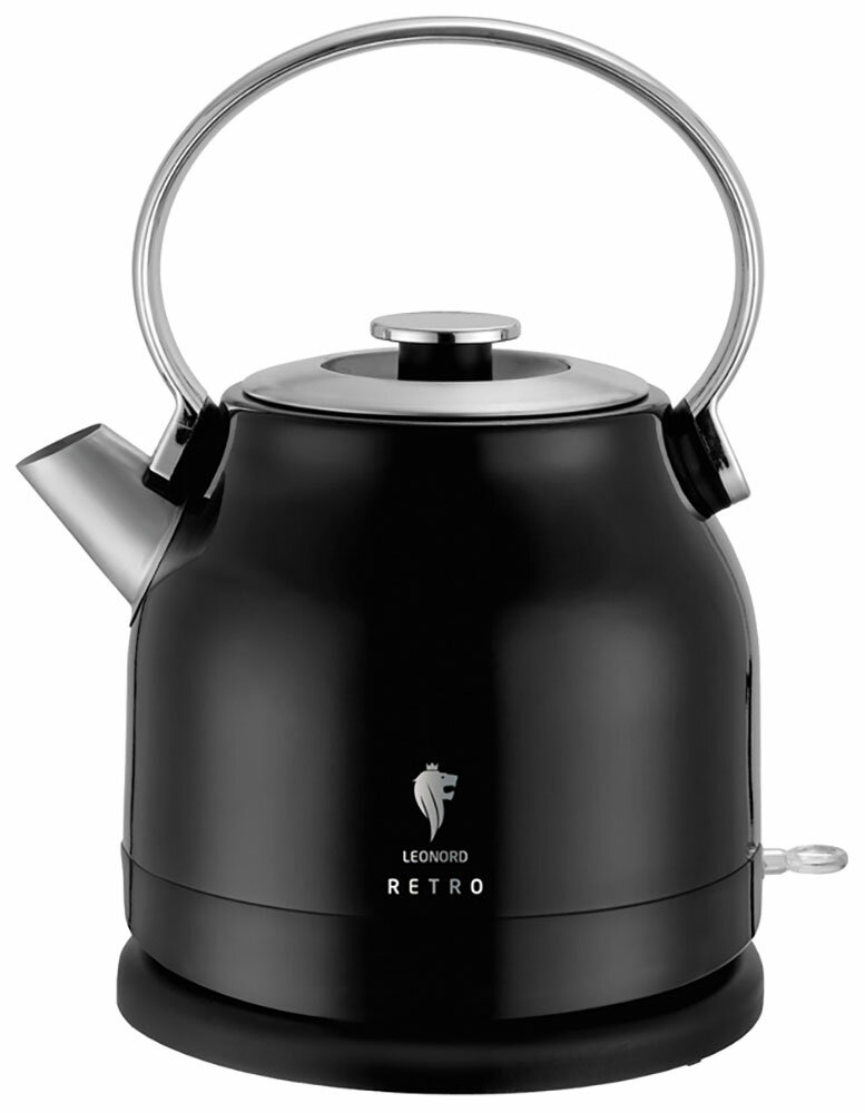 Чайник электрический Leonord LE-1904 RETRO, черный (107163)